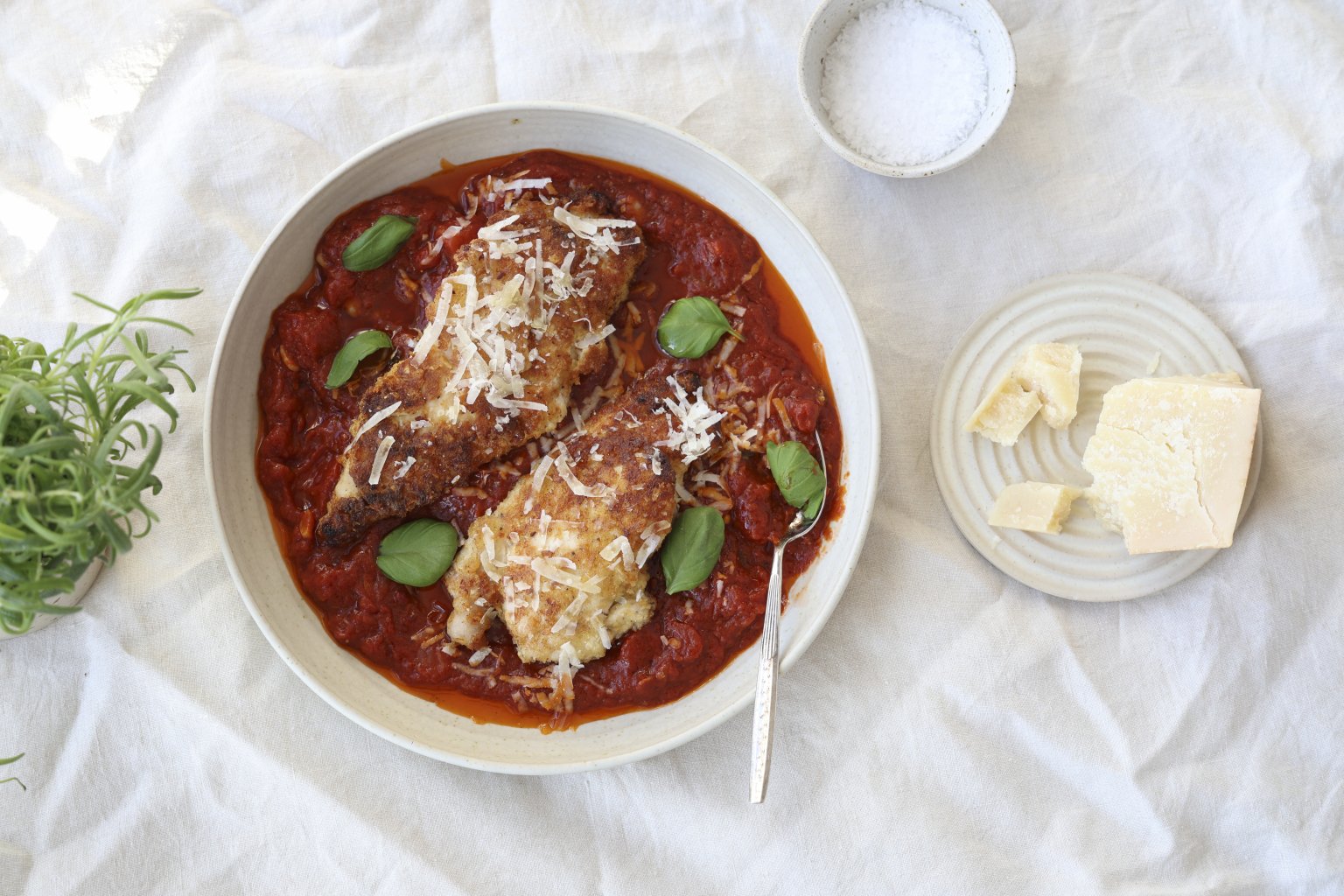 Chicken Parmigiana - Hopballe Mølle